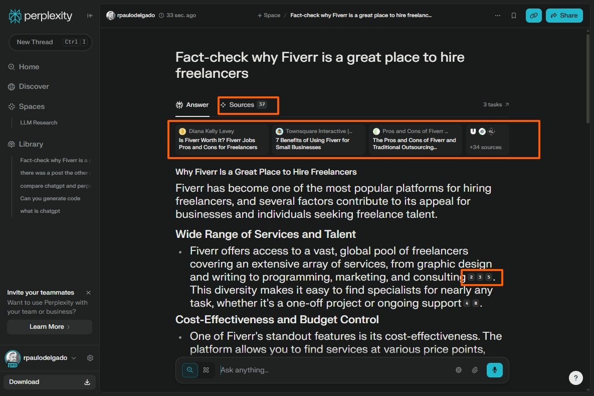 Perplexity vs ChatGPT: In-Depth Comparison (2025) | Fiverr